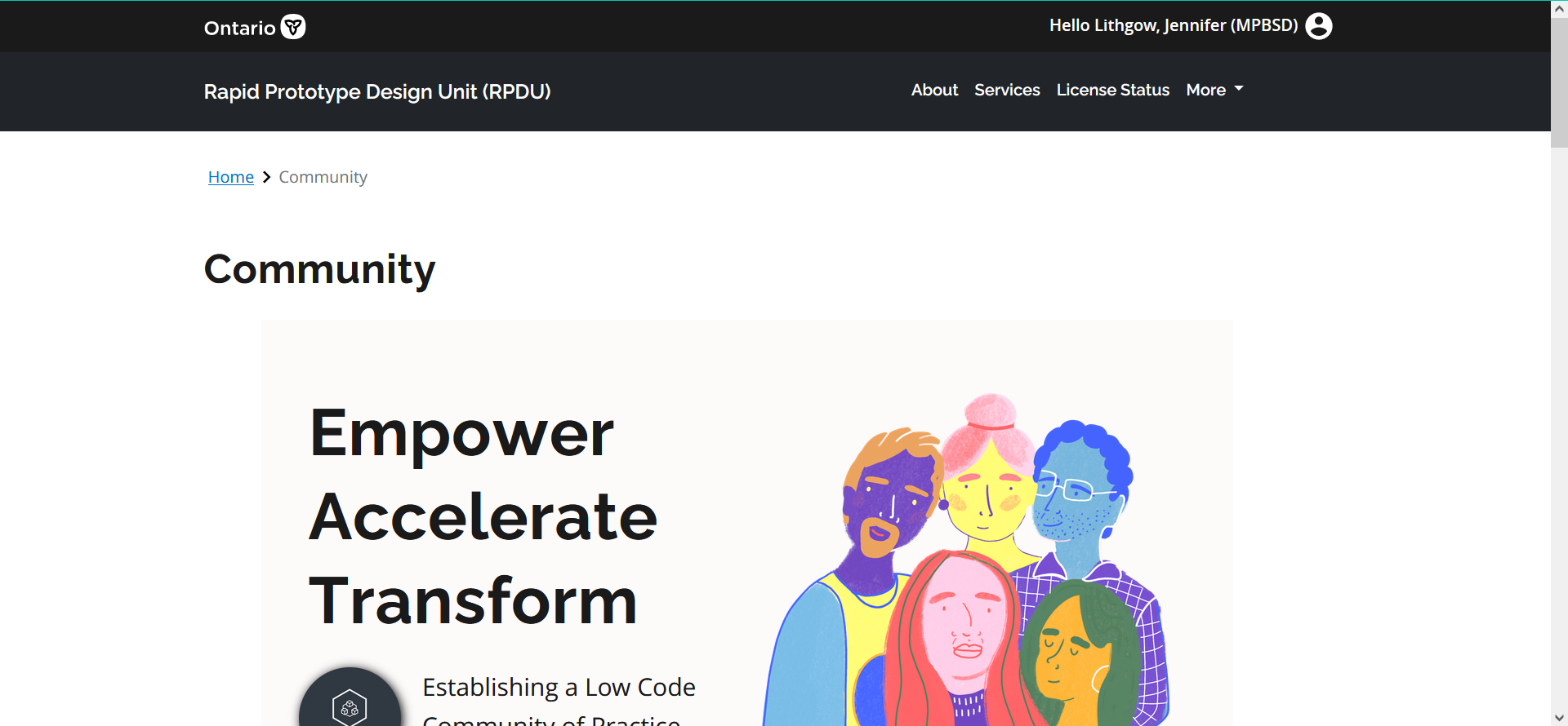 Jennifer Lithgow, Software Engineering Student